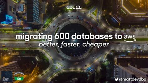 migrating 600 databases to aws better faster cheaper aws community summit september 2022 ppt