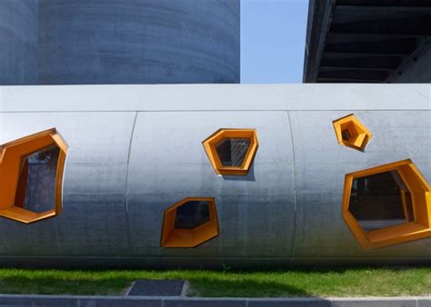 VI B Architecture Creates Concrete Silos For Parisian Cement Company