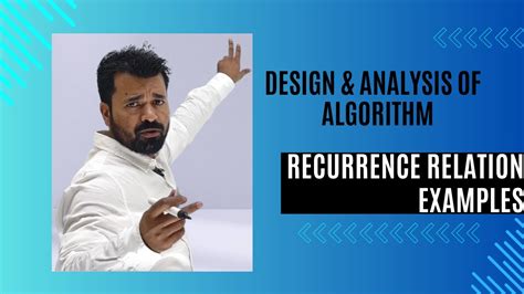 Lec 8 Iterative Method Recurrence Relation Examples Algorithm Analysis Daa Ada