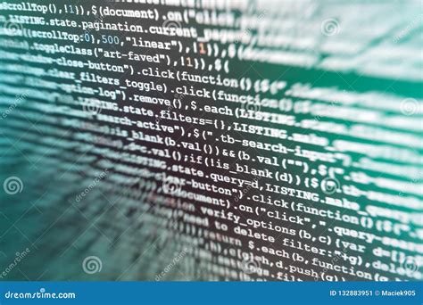 React Native Text Written On Programming Code Abstract Technology Background Of Software