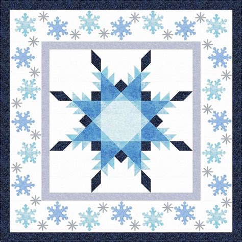 Snowflake Quilt Feat Fairy Frost By Project House 360