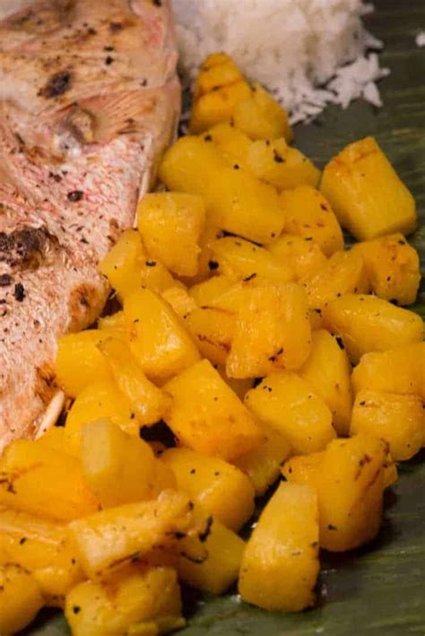 Marshallese Grilled Pineapple International Cuisine