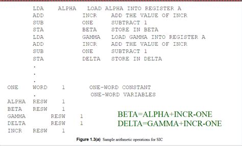 Solved 1 Write A Sequence Of Instructions For Sic To Set
