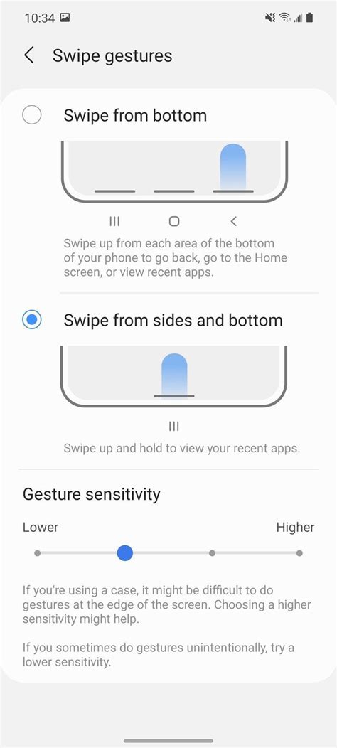 How To Activate Change Navigation Gestures On Samsung Galaxy Phone Android Central