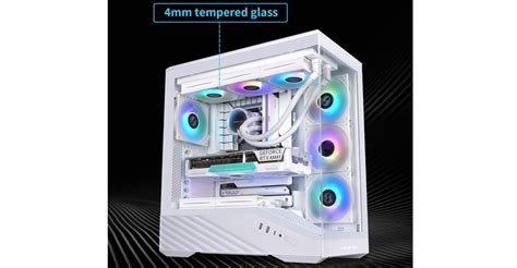 Buy Lian Li Vector V100 Argb Mid Tower Case White V100rw Pc Case