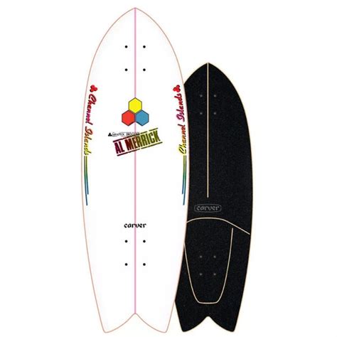 Carver Skateboards 2925 Ci Fishbeard Deck Only Carver