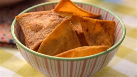 Homemade Chili Lime Baked Tortilla Chips Recipe Valerie Bertinelli