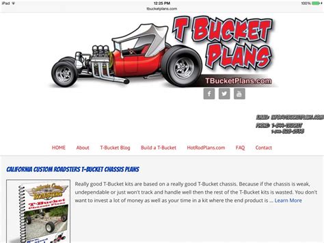 Hot Rods T Bucket Frame The H A M B