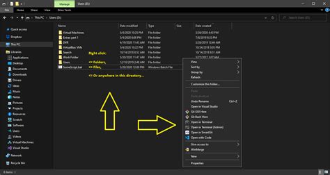 How Can I Open A Cmd Window In A Specific Location Stack Overflow