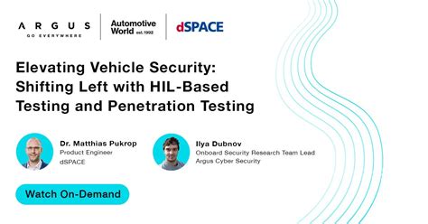 Argus Cyber Security Ltd On Linkedin 💡argus And Dspace Share Insights Into New Methods For