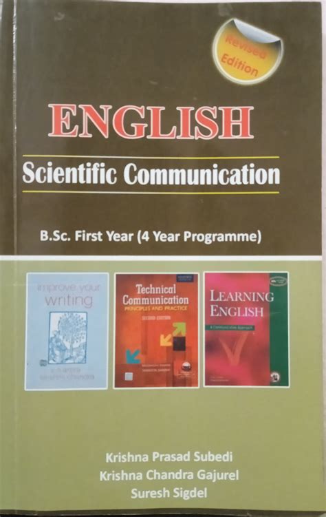 English Scientific Communication Sajha Kitab
