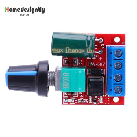 PWM DC Motor Speed Controller Module Adjustable Speed Regulator Control DC V V Motor Speed