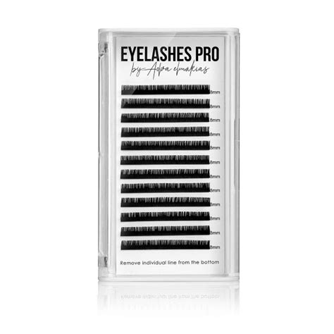 Individual Lashes 8mm Eyelashes Pro