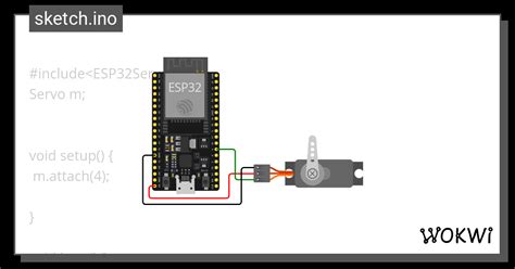 Ejercicio Servo 2 Wokwi Esp32 Stm32 Arduino Simulator