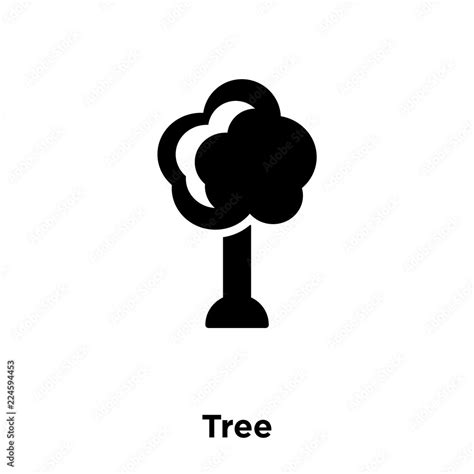 Tree Icon Vector Isolated On White Background Logo Concept Of Tree Sign On Transparent