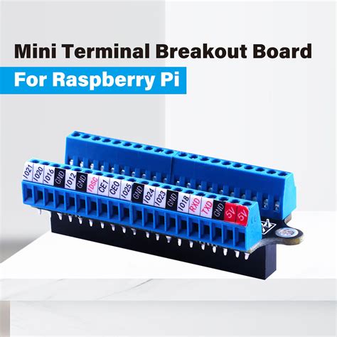 52pi micro gpio terminal block breakout board module for raspberry pi