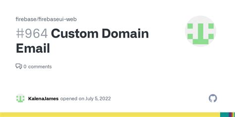 Custom Domain Email · Issue 964 · Firebasefirebaseui Web · Github