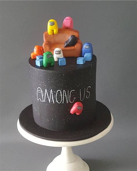 Among Us Cake Decorated Cake By Nathalieconceptdesign Cakesdecor