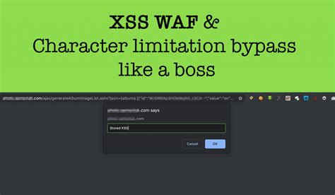 Xss Waf And Character Limitation Bypass Like A Boss 0xprial