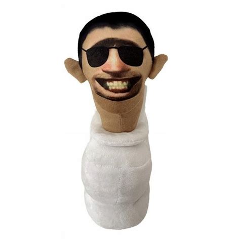 Skibidi Toilet Roblox Plyšový Glass Skibidi Toilet Wc Plyšák 23 Cm