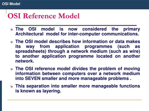 PPT OSI Model PowerPoint Presentation Free Download ID 7336419