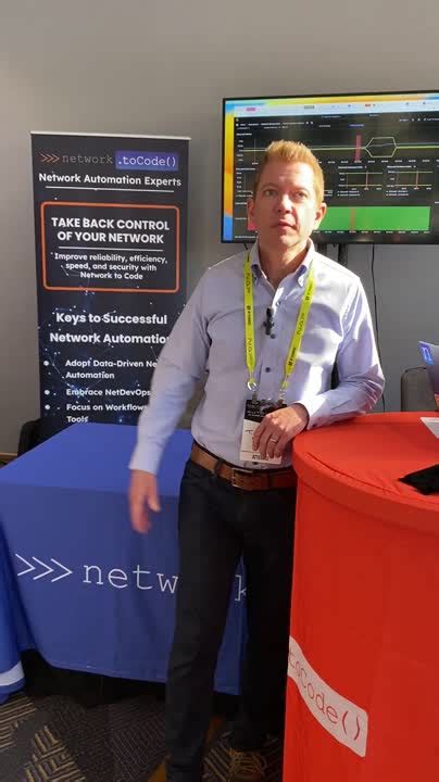 [video] network to code on linkedin autocon0 networkautomation