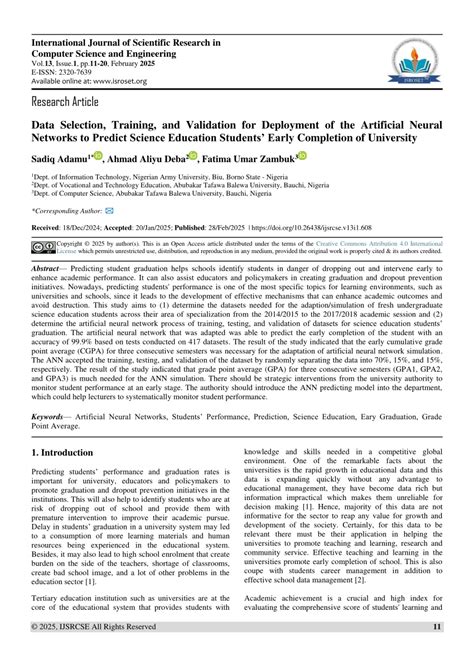 Pdf Research Article Data Selection Training And Validation For Deployment Of The Artificial