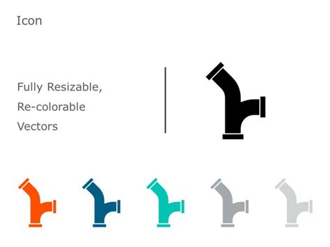 Pipeline Icon 03 PowerPoint Template SlideUpLift