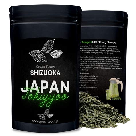 Sencha Tokujyoo Shizouka 100 g japońska zielona herbata Herbaty
