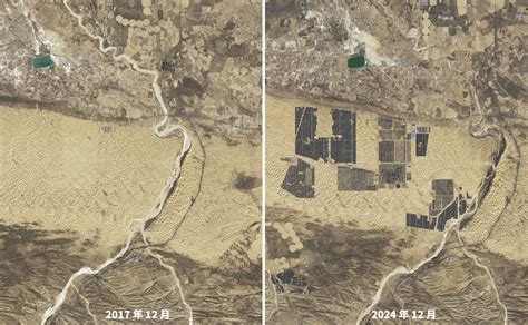 Nasa發布衛星圖像 中國內蒙古沙漠建太陽能長城 新聞 Rti 中央廣播電臺