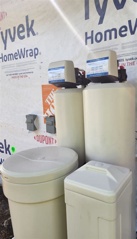 2 5 Cubic Ft Metered Water Softener 1 5 Cubic Ft Metered Carbon Filter Sediment Filter