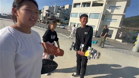 바인서프 파도가 없는날 송정에서 카버스케이트보드로 지상훈련🛹🔥🔥 Youtube