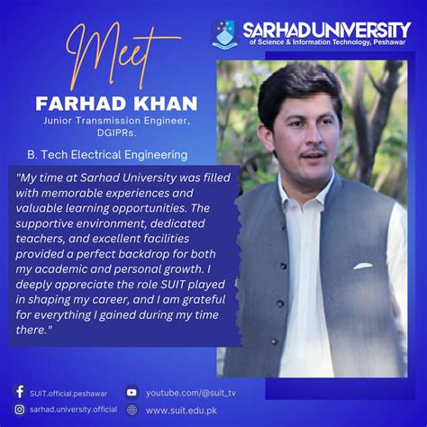 The Journey From Sarhad University To Their Current Roles Exemplifies