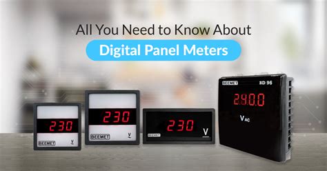 Panel Meters Complete Guide Digital And Analog Panel Meters Blog