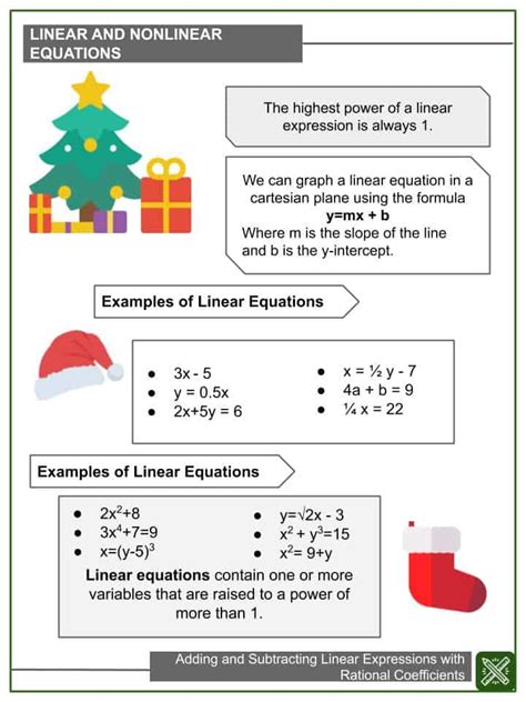 Adding And Subtracting Linear Expressions Partner Practice And Pyramid