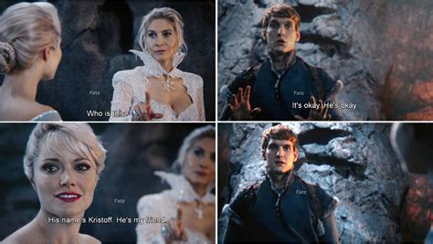 He S My Friend Elsa And Kristoff Rocky Road Once Upon A Time Ouat Legend Of The