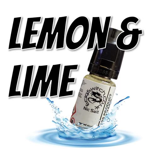 Nerd Lemon And Lime Nic Salt 10ml Ecig Switch