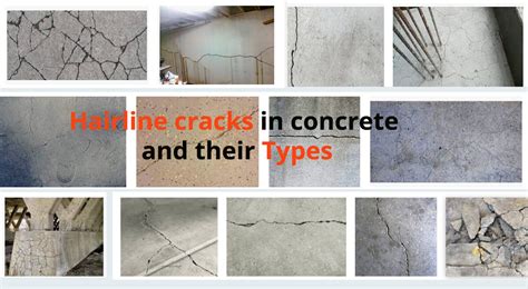 Hairline Cracks In Concrete And Their Types