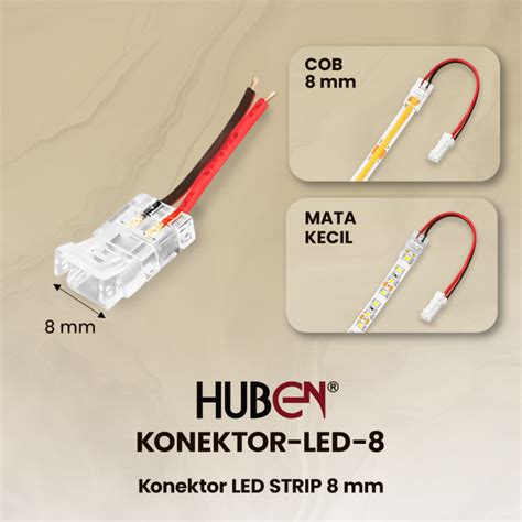 Konektor Led Strip Huben Indonesia