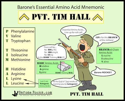 Essential Amino Acid Mnemonic