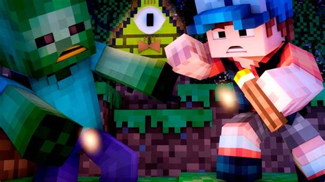 ЗОМБИ АПОКАЛИПСИС В ГРАВИТИ ФОЛЗ В МАЙНКРАФТЕ МУЛЬТИКИ В Minecraft Gravity Falls Youtube