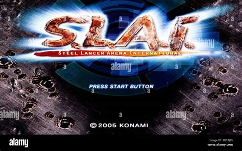 Slai Steel Lancer Arena International Sony Playstation 2 Ps2
