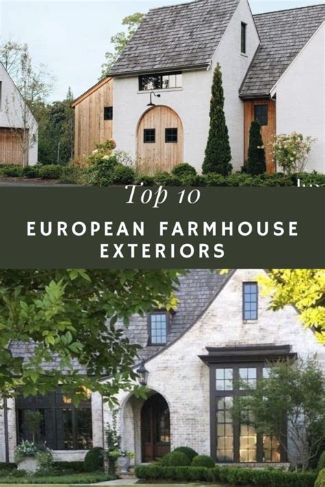 Top 10 European Farmhouse Exteriors Seeking Lavender Lane Cottage