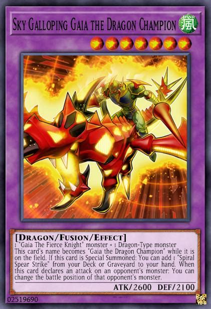 Yu Gi Oh Wiki Sky Galloping Gaia The Dragon Champion