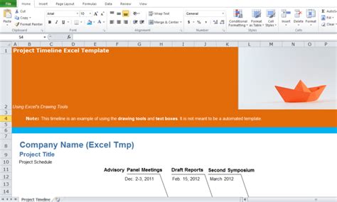 Boost Your Workflow With This Project Management Timeline Template Excel Word Pdf Excel Tmp