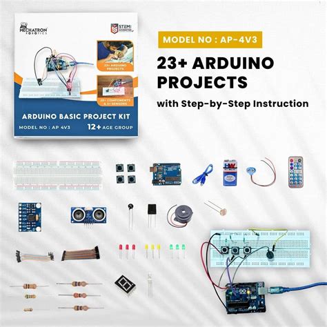 Ap4v3 Mechatron Robotics Arduino Basic Project Kit At Rs 2700kit Electronic Educational