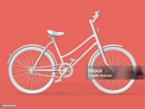 분홍색 파스텔 배경에 자전거 3d 렌더링 자전거 타기에 대한 스톡 사진 및 기타 이미지 자전거 타기 두발자전거 3차원 형태 Istock