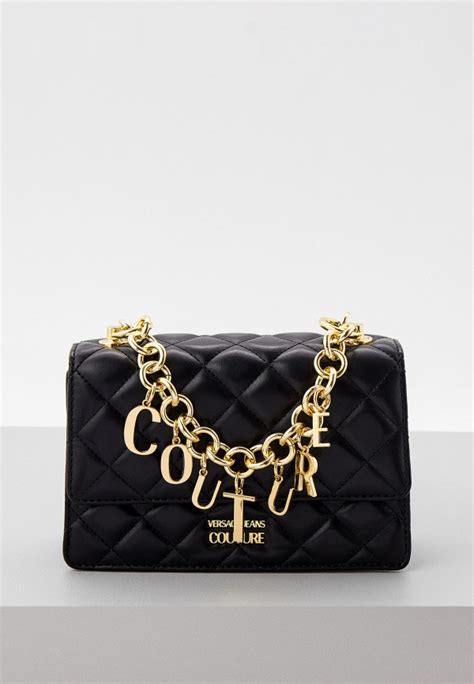 Сумка Versace Jeans Couture, цвет: черный, RTLABU178501 — купить в ...