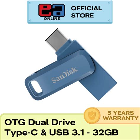 Jual Sandisk OTG 32GB USB Type C USB 3 1 Ultra Dual Drive Go NAVY BLUE Shopee Indonesia