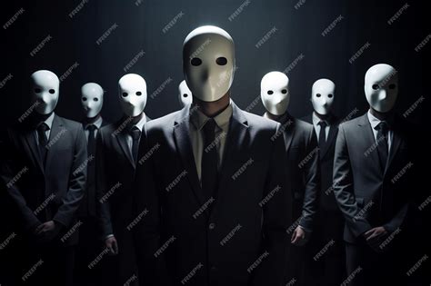 Premium Ai Image The Essence Of Anonymity Enigmatic Figures In Unveiled Identity Generative Ai